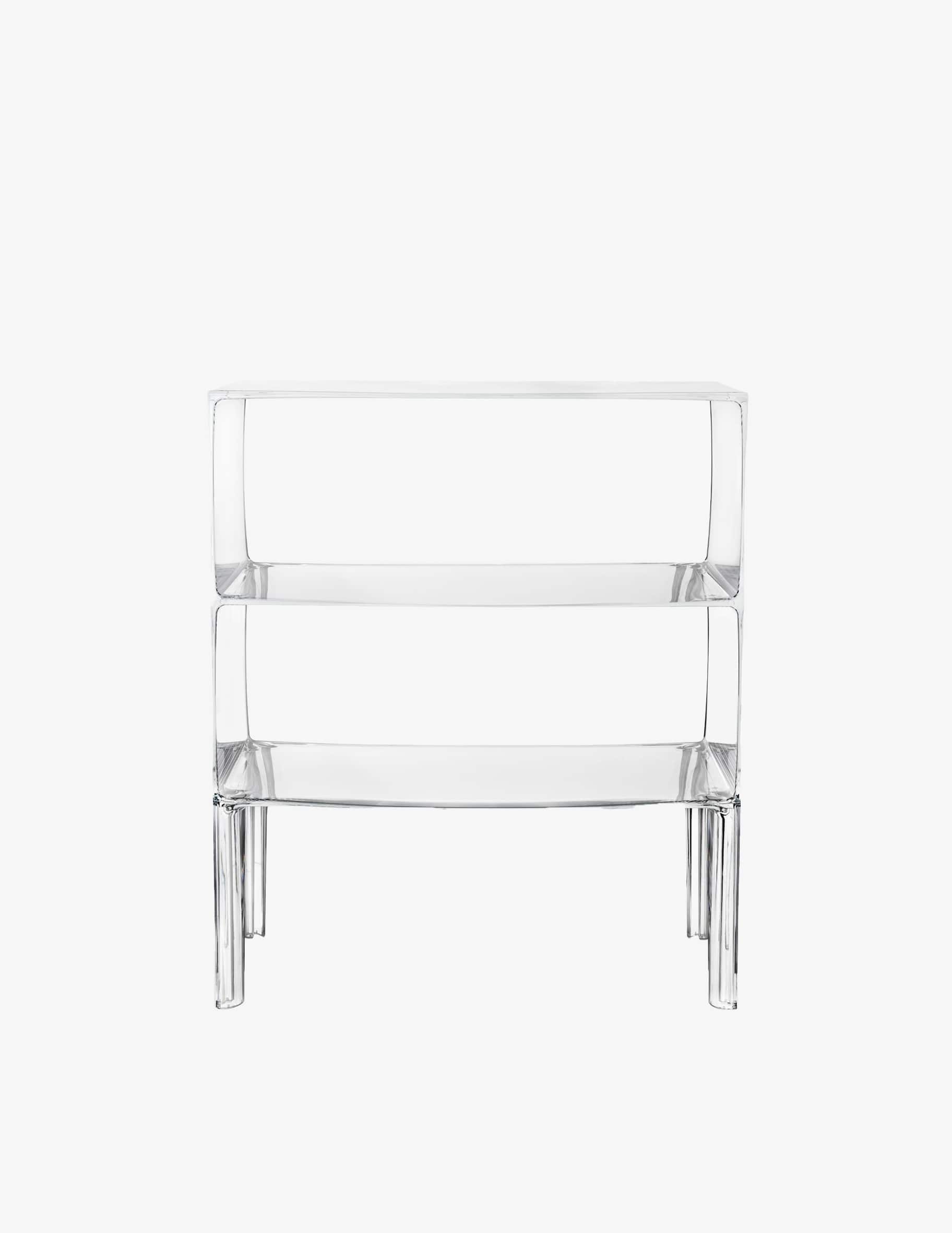 Shop Kartell Ghost Buster Bedside Table - Transparent on Rinascente