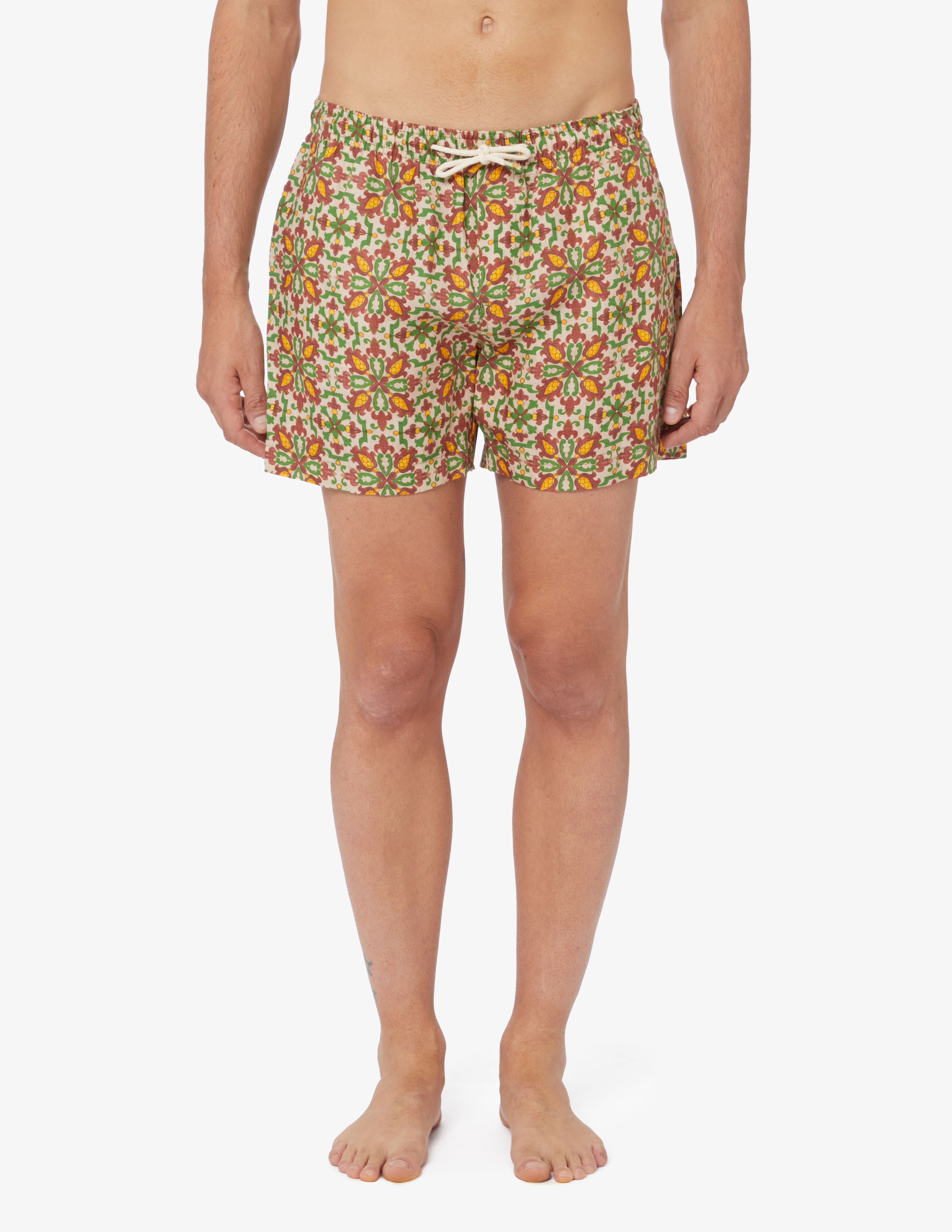 Shop Peninsula Linen cala felce boxer on Rinascente
