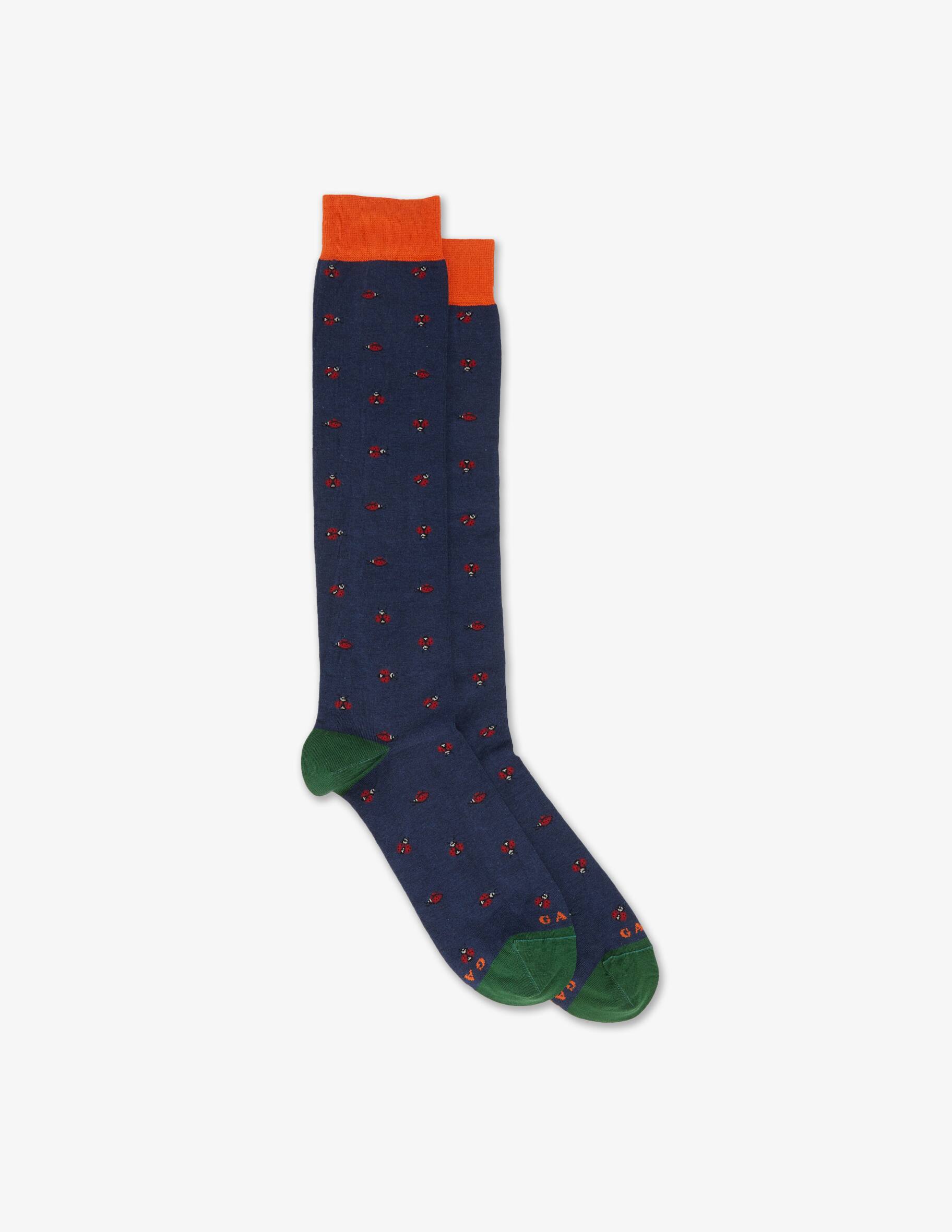 Shop Gallo Pattern socks on Rinascente