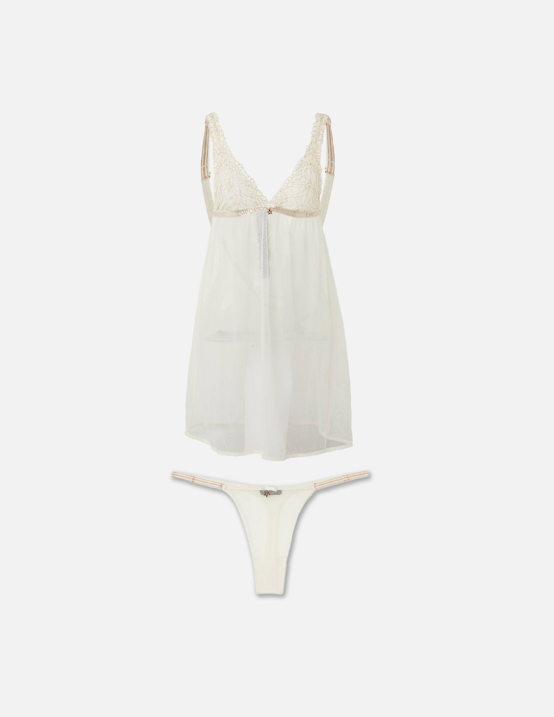 Acquista Emporio Armani Baby doll - Bianco su Rinascente