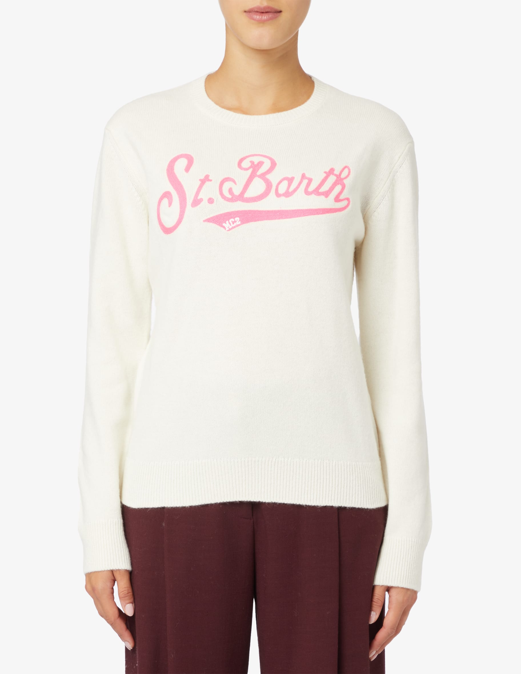 Acquista MC2 Saint Barth Maglione girocollo New queen su Rinascente