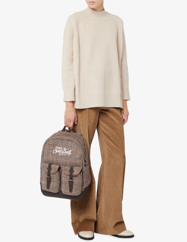 Shop MC2 Saint Barth Cody winter backpack on Rinascente