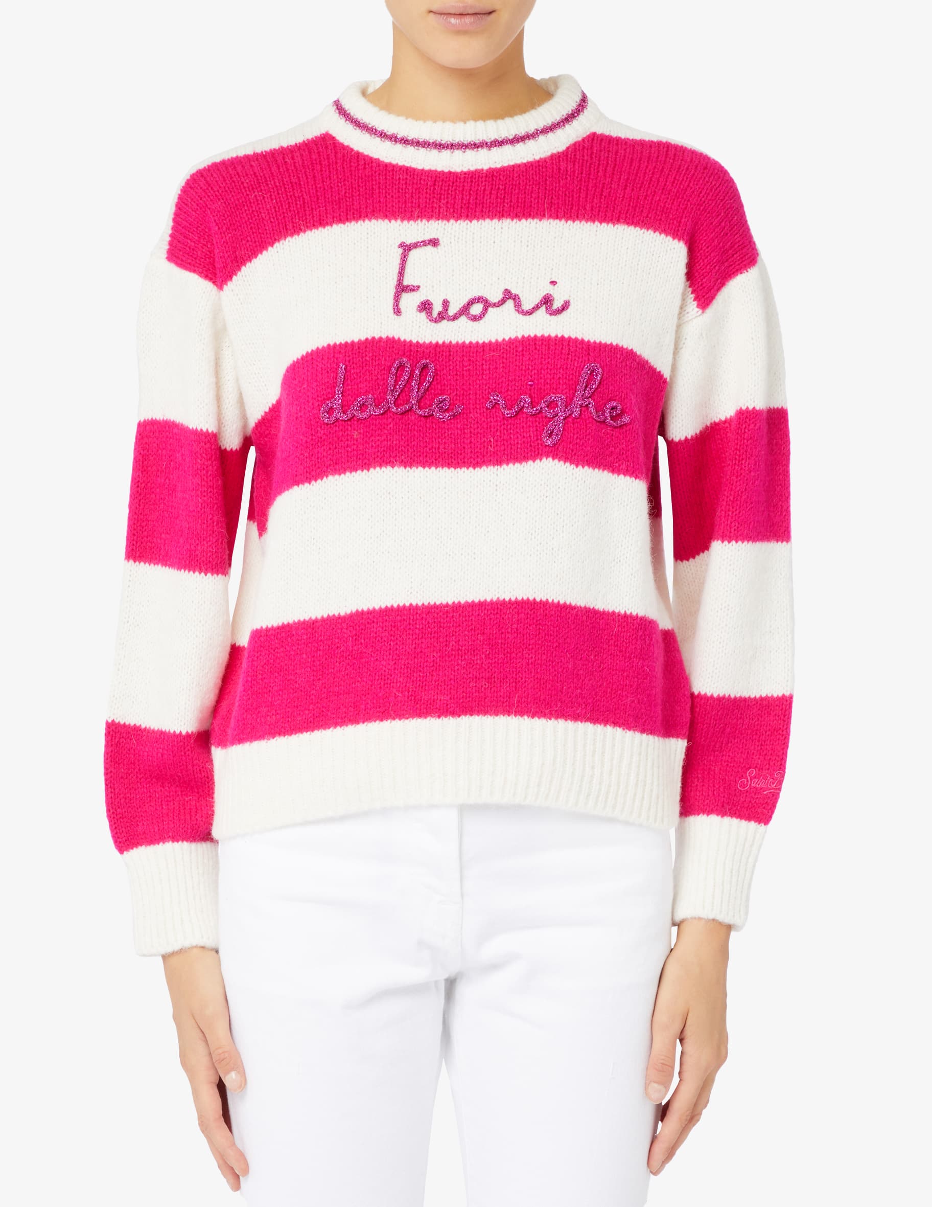 Acquista MC2 Saint Barth Maglione morbido boxy Danya su Rinascente