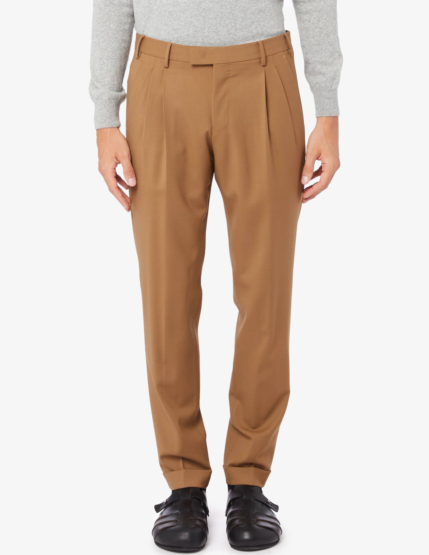 Shop PT Pantaloni Torino Master 2p woolbstretch trousers on Rinascente