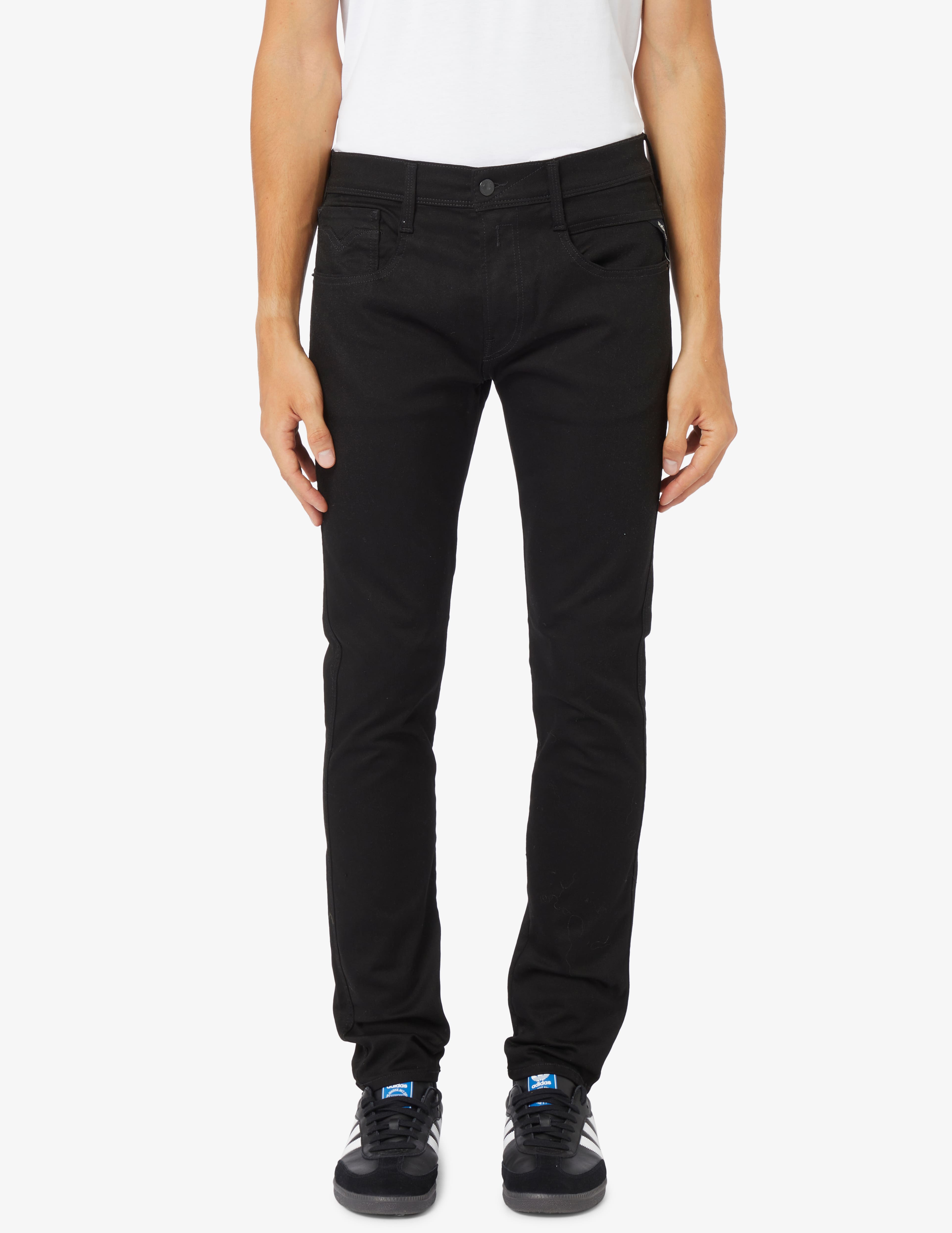 Shop Replay Hyperflex anbass denim on Rinascente