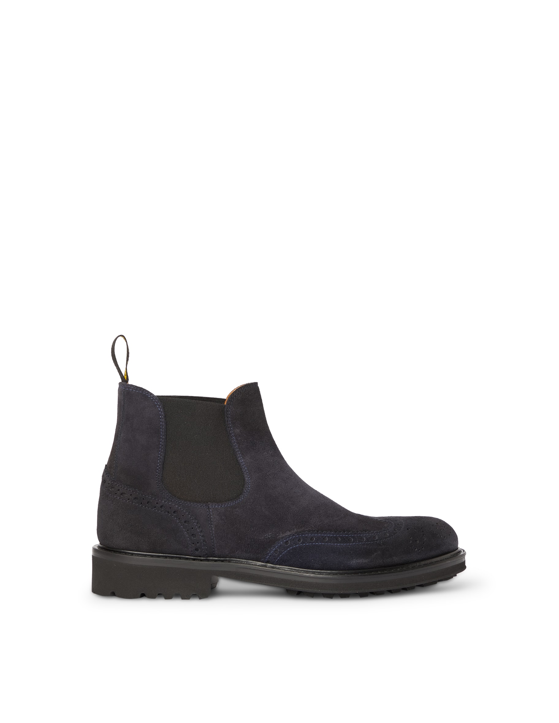 Shop Doucal's Suede chelsea boot on Rinascente