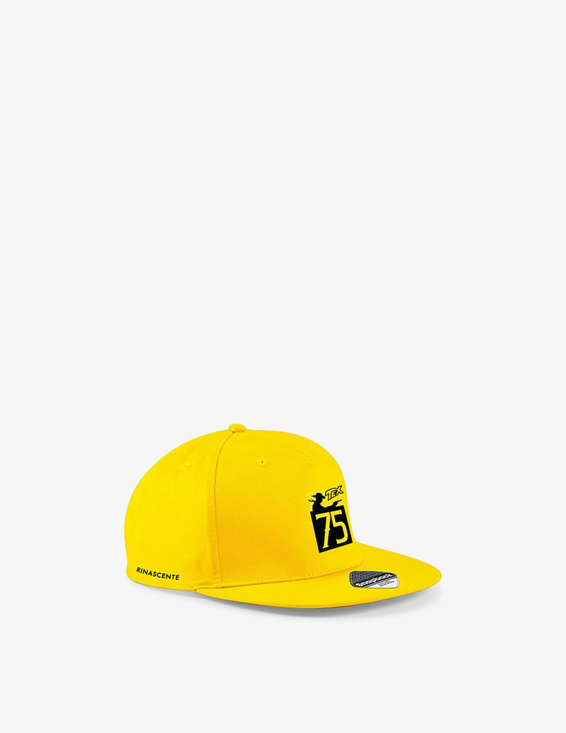 Shop Tex Willer Hat Tex Logo 75 Giallo on Rinascente