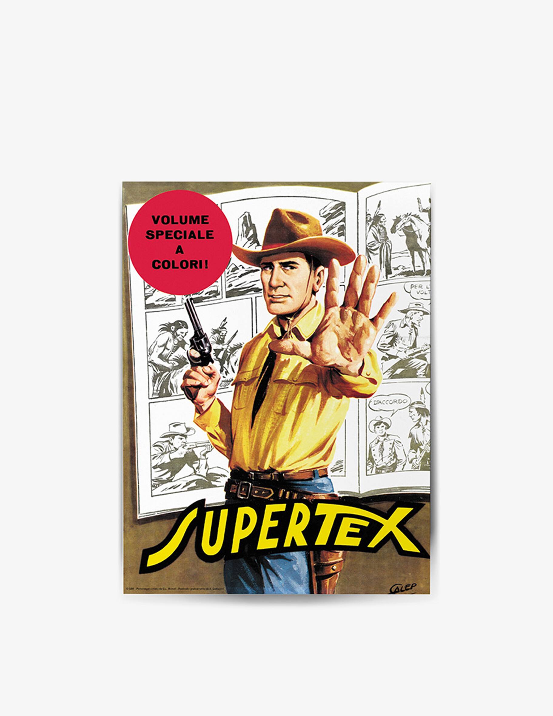 Shop Tex Willer Poster Supertex 30X40 on Rinascente