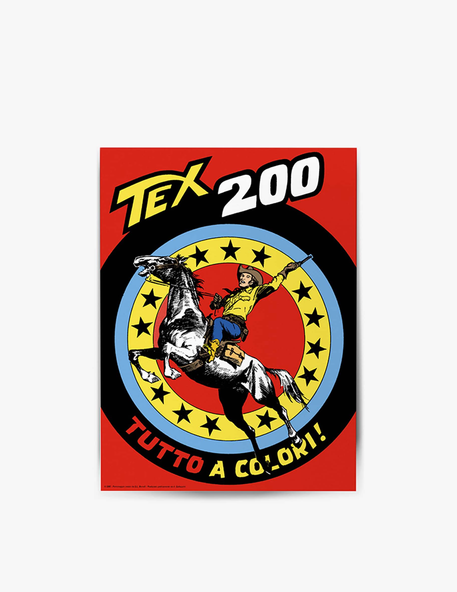 Shop Tex Willer Poster Tex 200 30X40 on Rinascente
