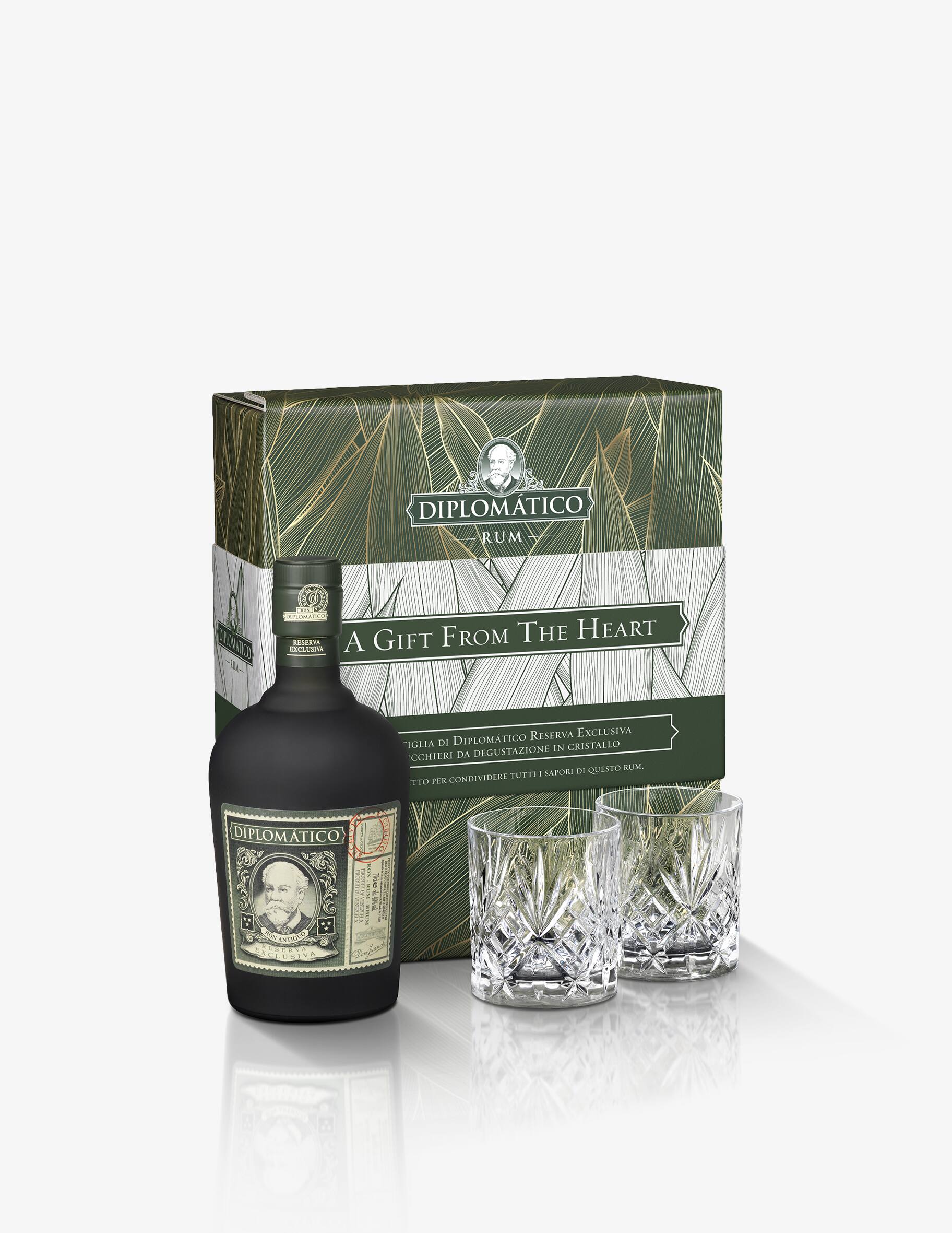 Shop Diplomatico Rum Diplomatico Reserva Exclusiva Gift Glass Pack ...