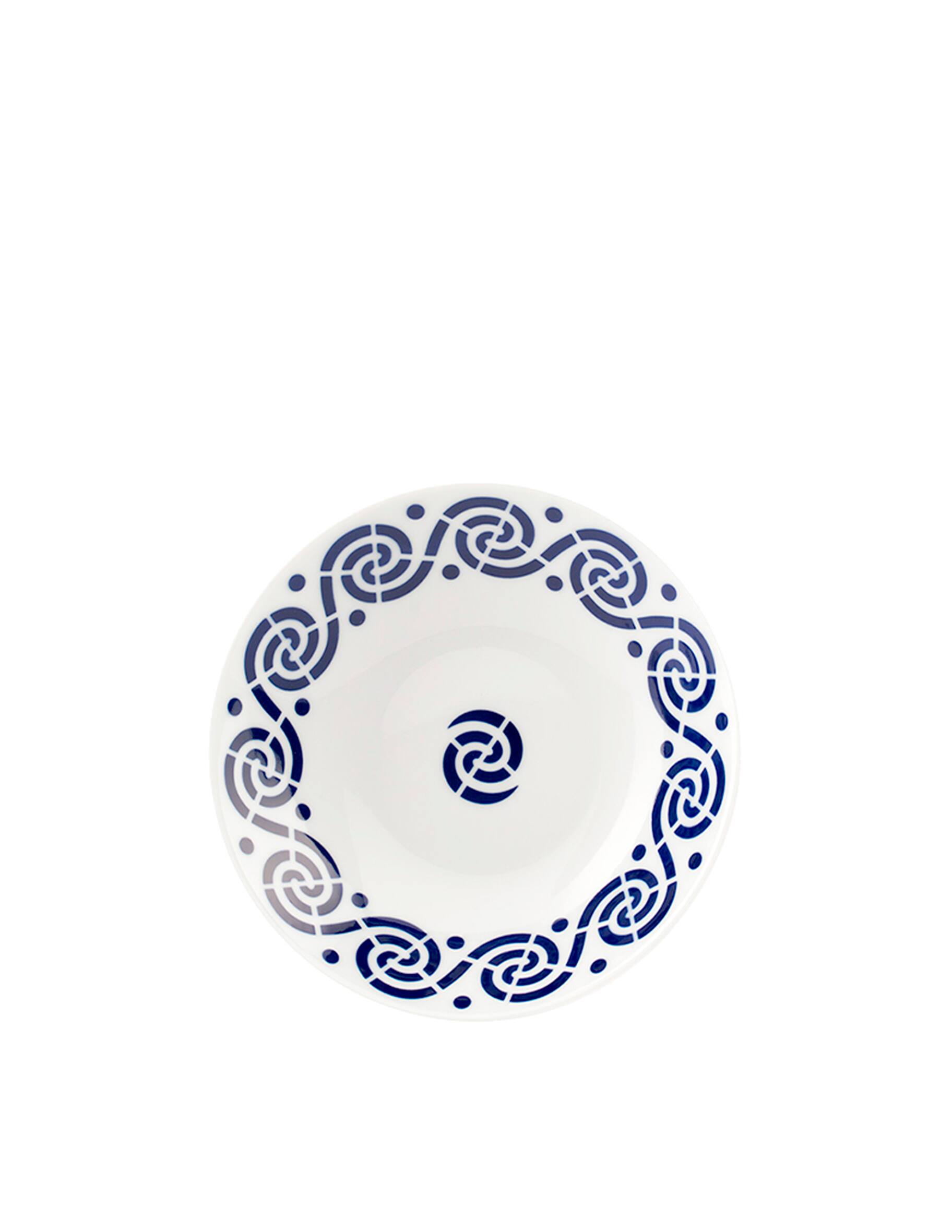 Shop Sargadelos Flat Plate Espiroide - Blue on Rinascente