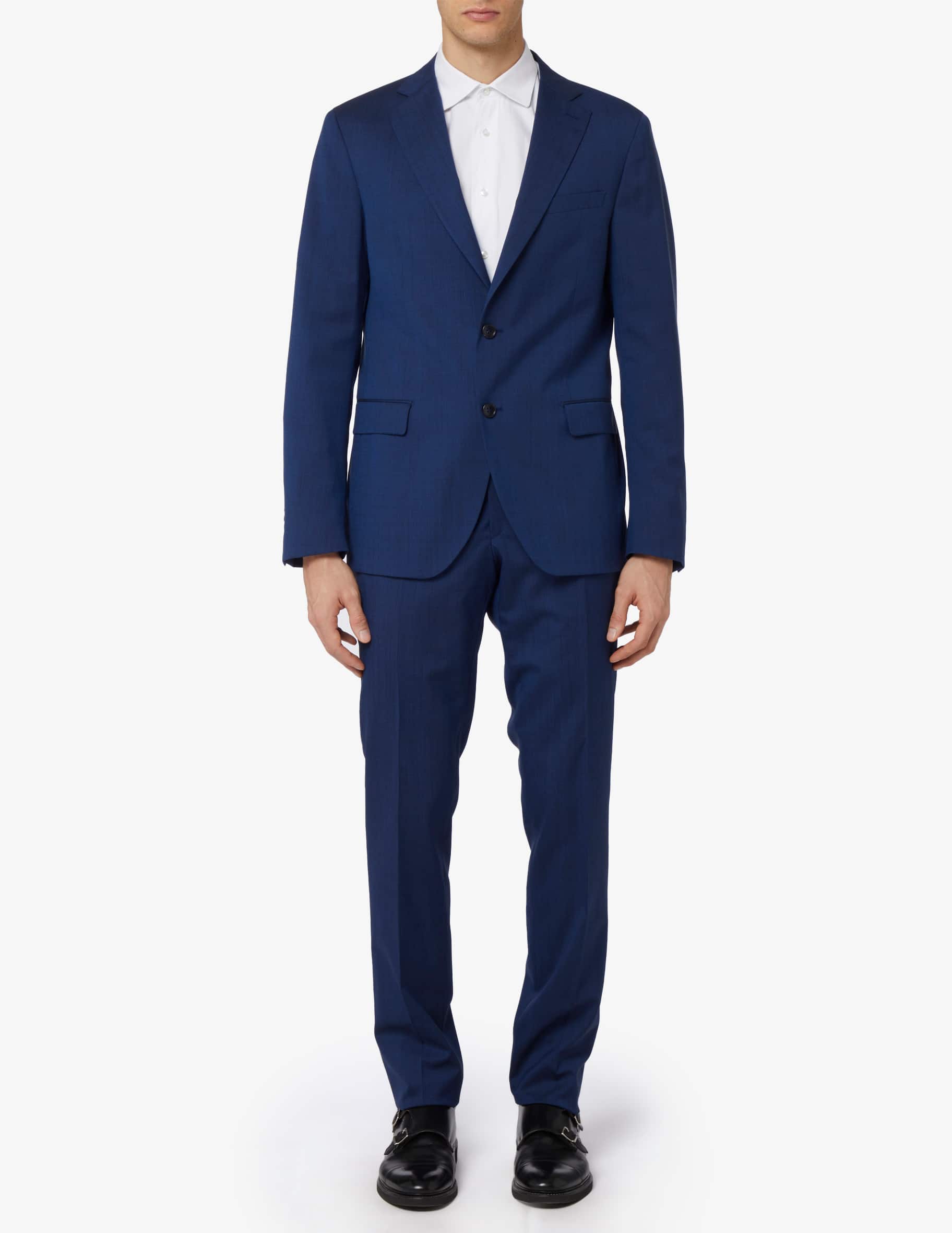 Shop Sartoria Italiana Fil a fil d7 suit on Rinascente