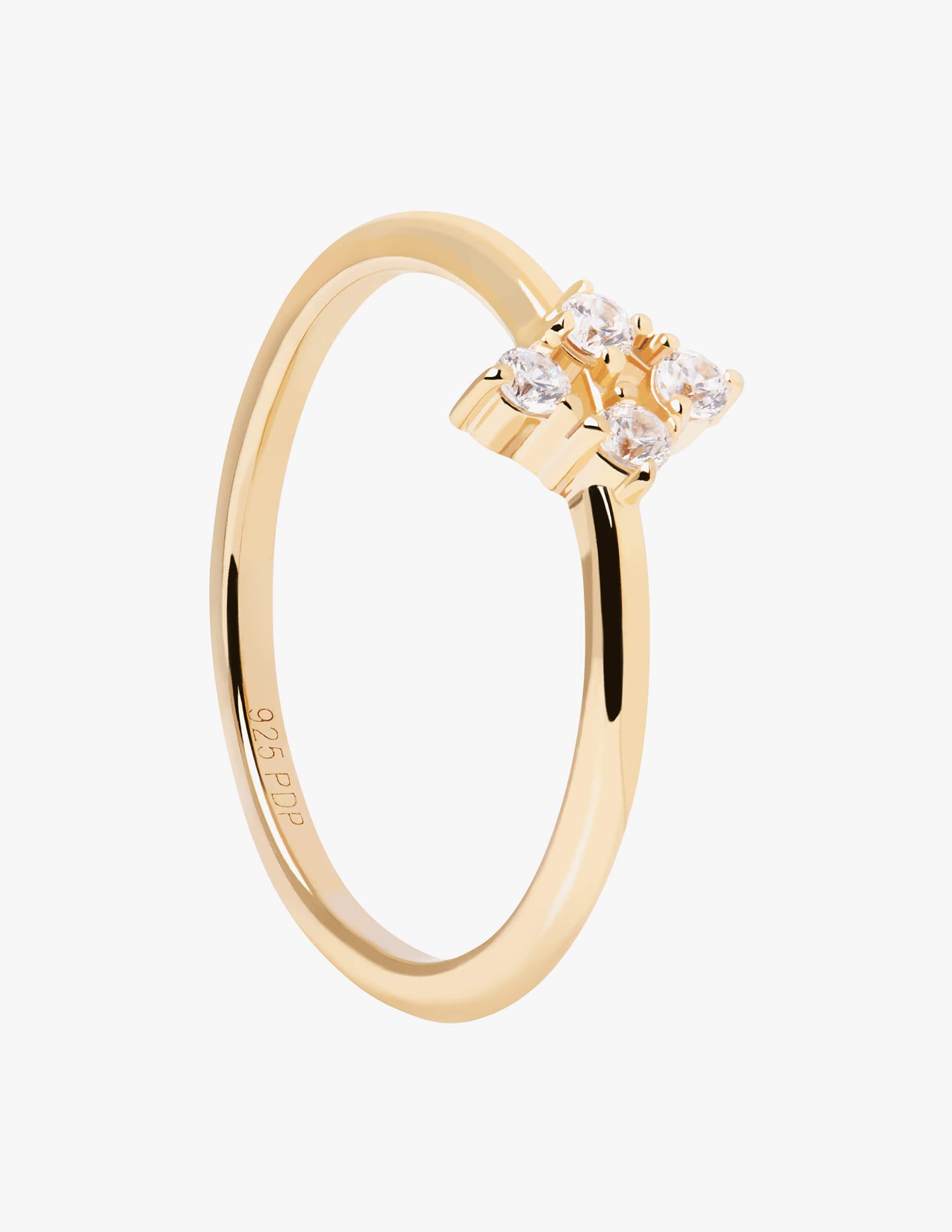 Shop PDPAOLA New Essentials Arda ring on Rinascente