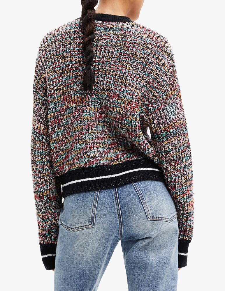 Shop Desigual Tricot jumper - Multicolor on Rinascente