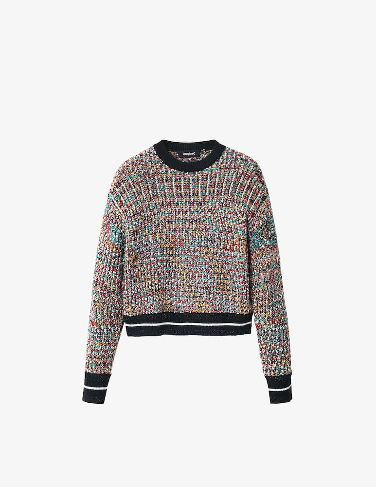 Shop Desigual Tricot jumper - Multicolor on Rinascente