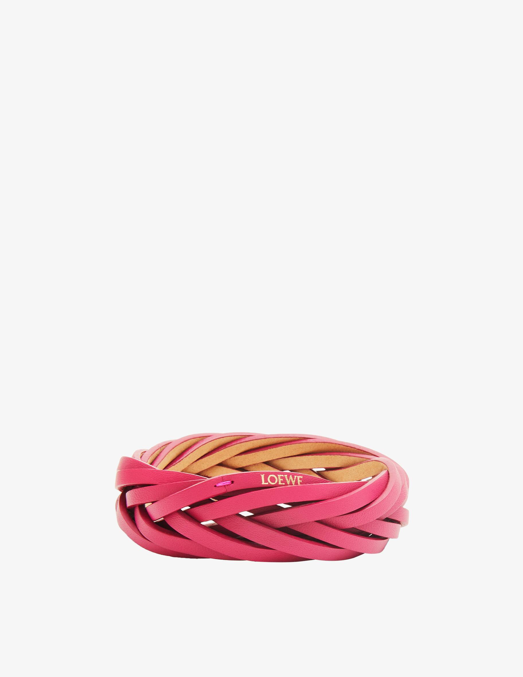 Shop LOEWE Braided Bangle on Rinascente