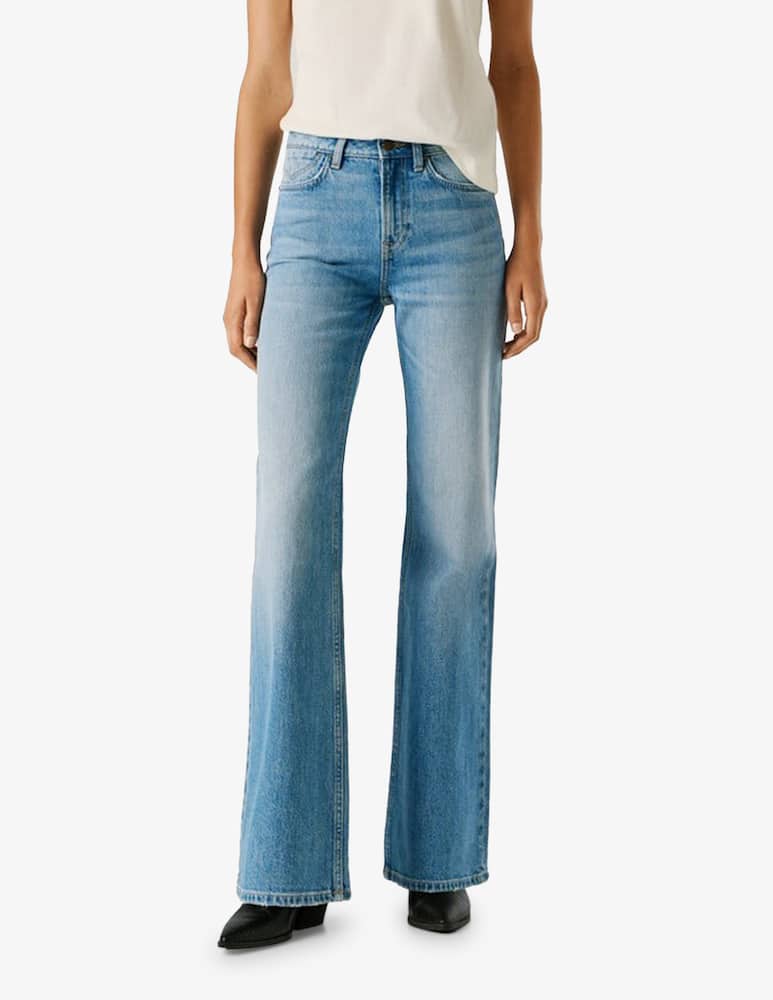 Shop Pepe Jeans Flare willa jeans on Rinascente