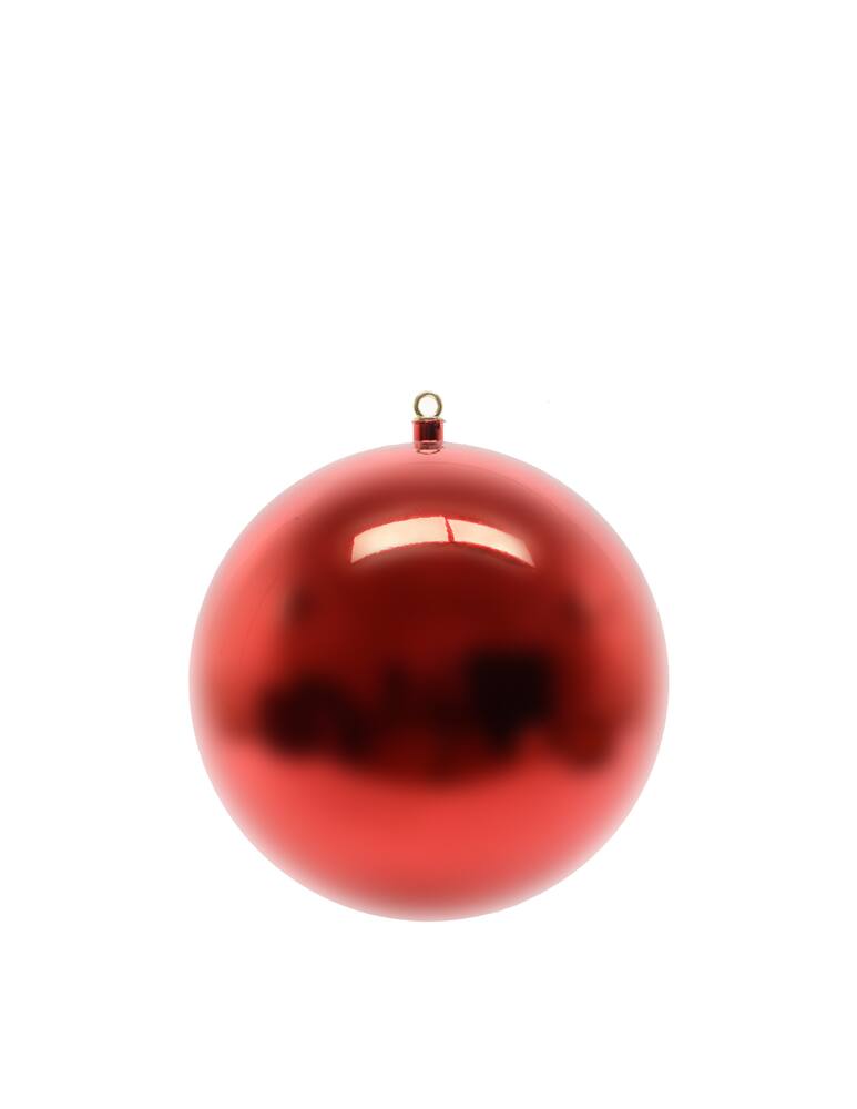Shop Kaemingk Bauble Shatterproof - Red on Rinascente