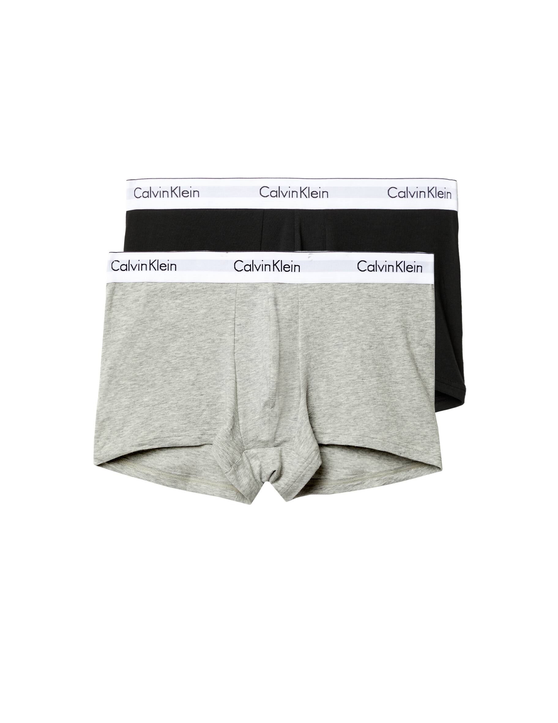 Acquista Calvin Klein 2 pack - boxer in cotone - nero su Rinascente