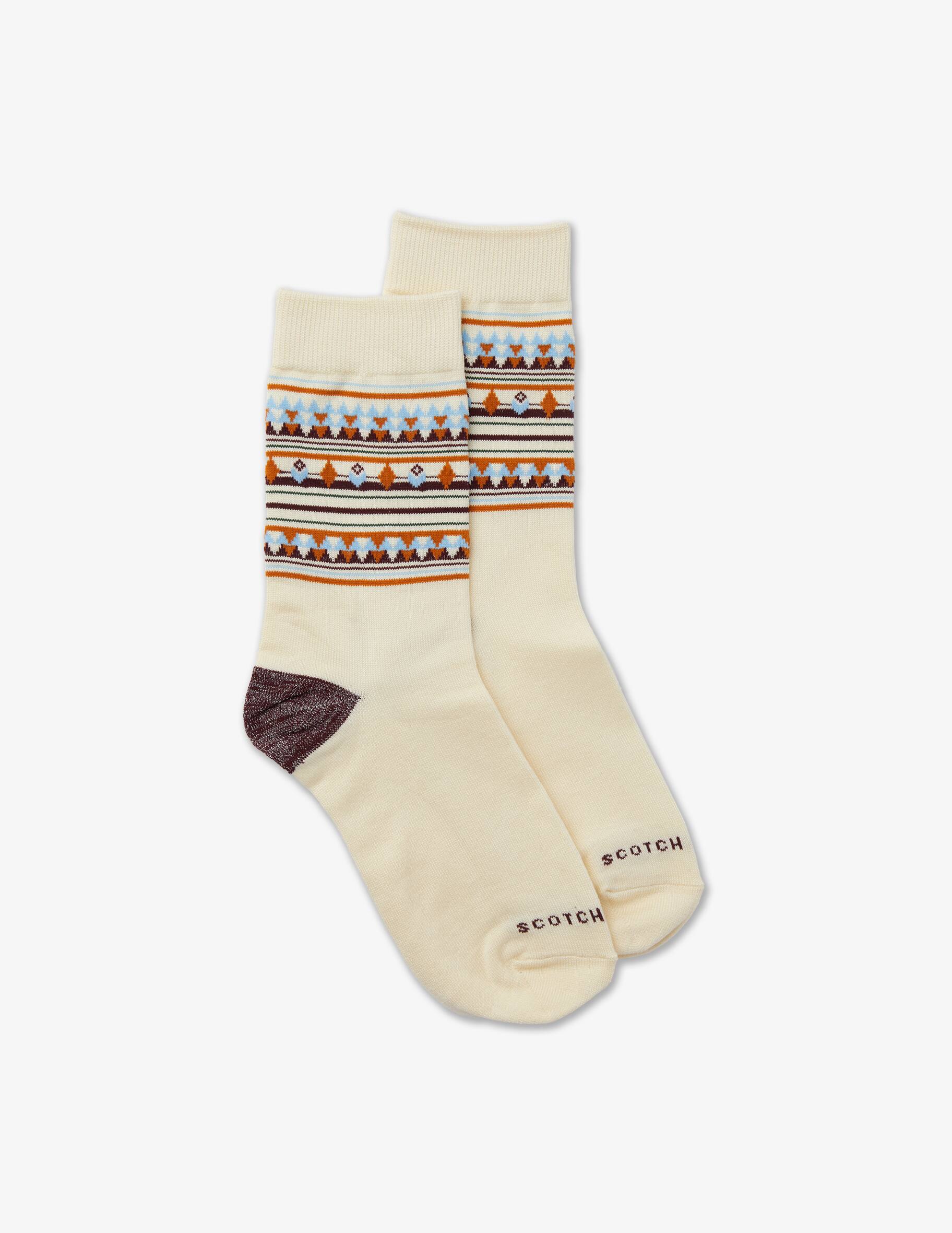 Shop Scotch & Soda Socks novegese - White on Rinascente