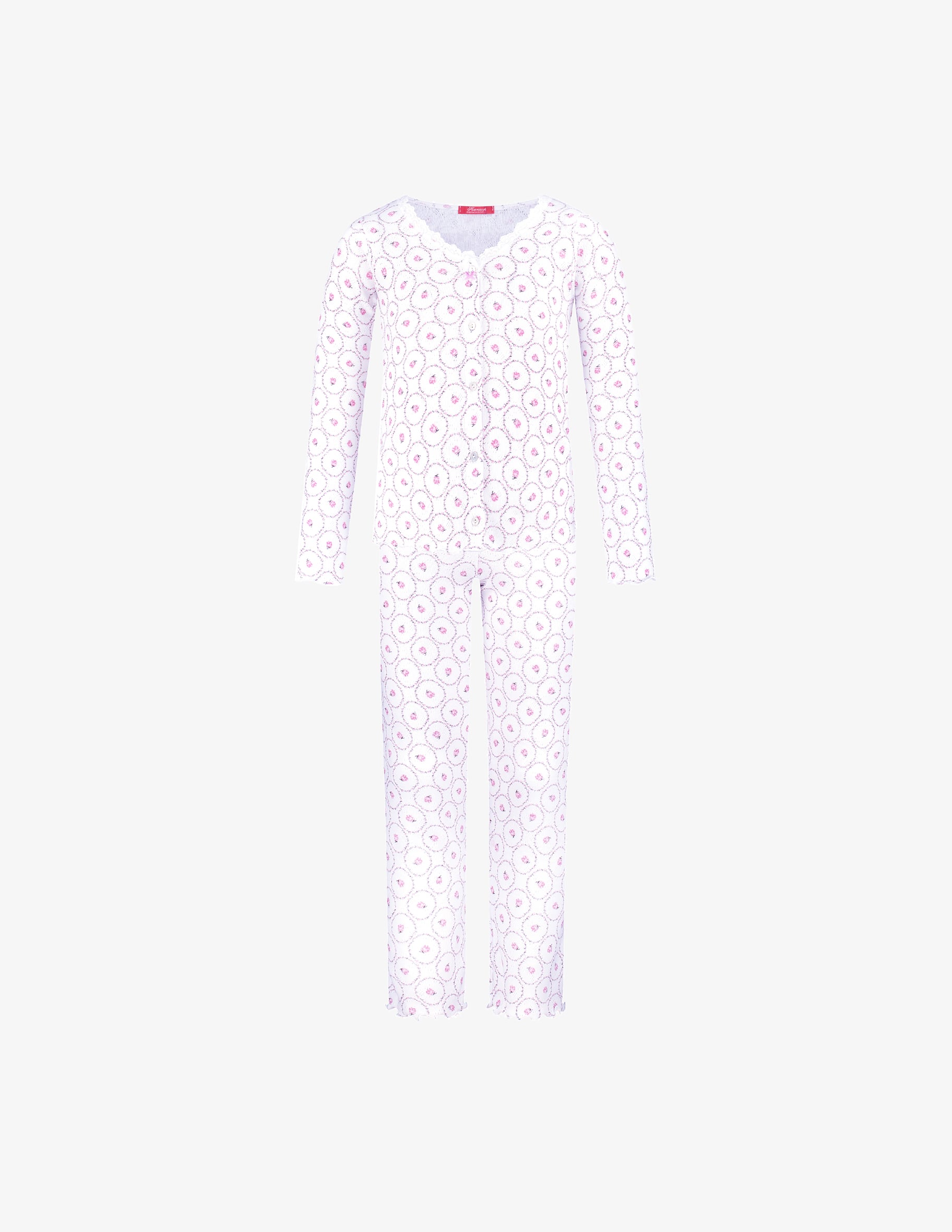 Shop Hanssop Medaillon cotton pyjama - Multi on Rinascente