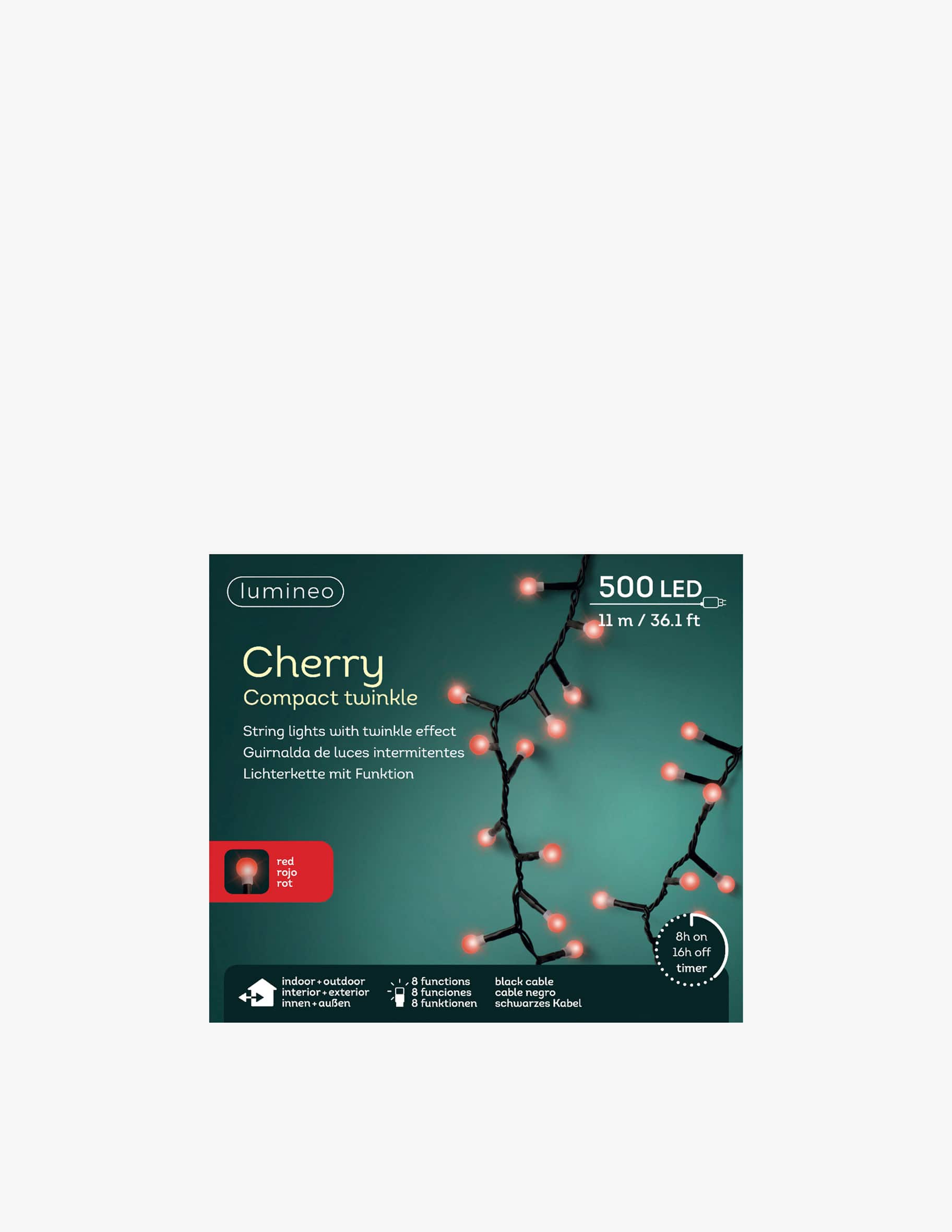 Shop Kaemingk Led Cherry Lights 8 Function Twinkle Effect Outdoor on ...