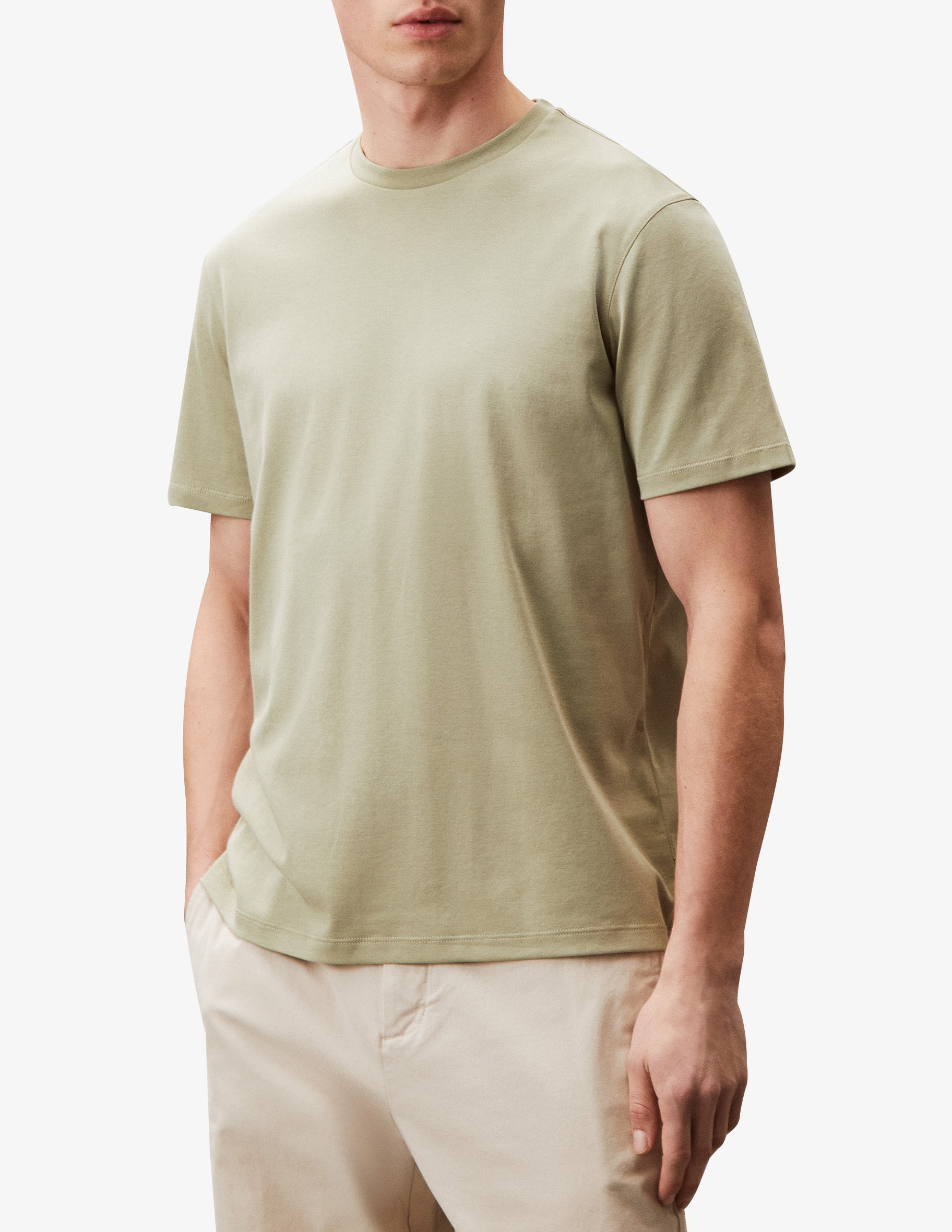 Shop Calvin Klein Supima logo t-shirt on Rinascente