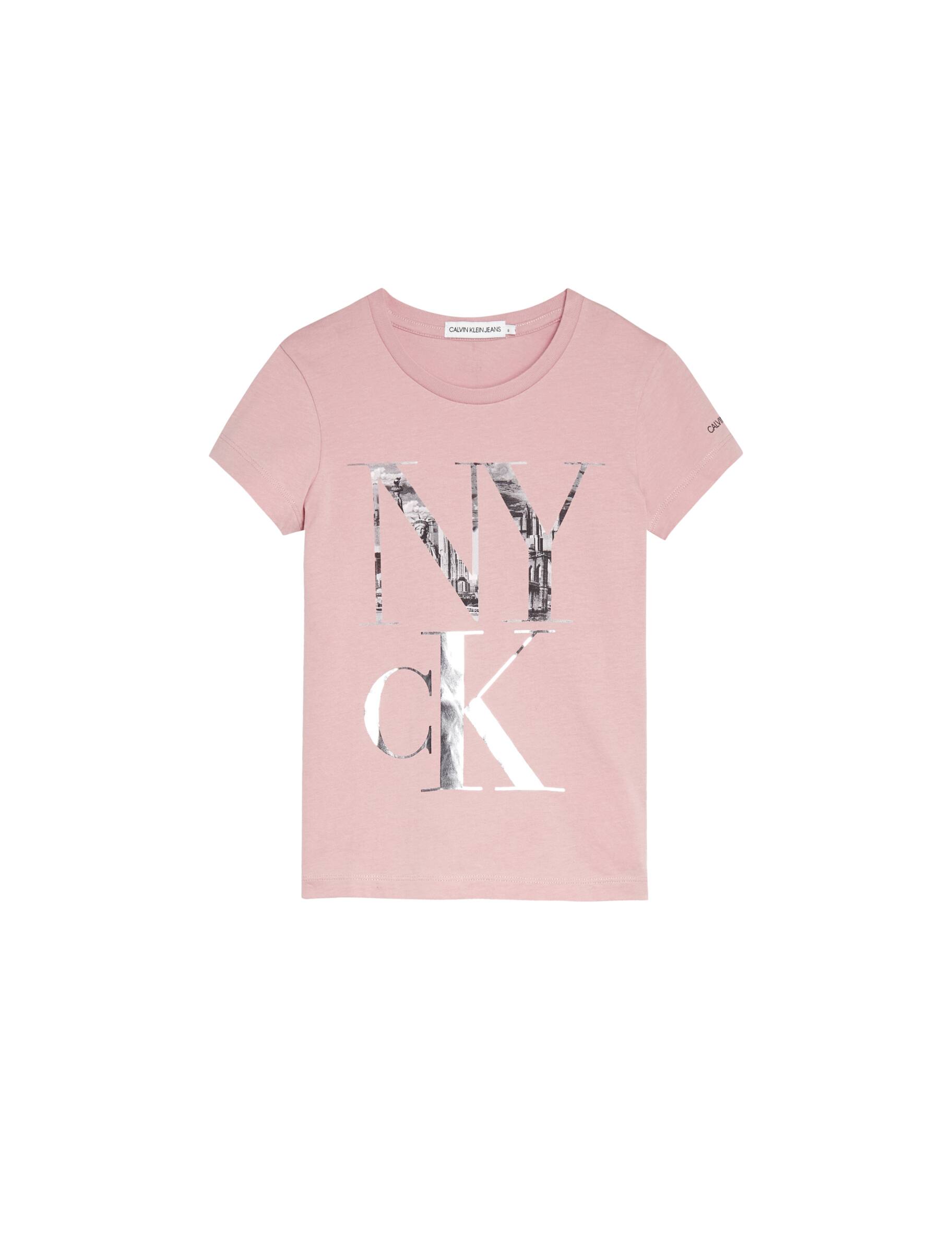 Shop Calvin Klein Ny ck print slim t-shirt on Rinascente