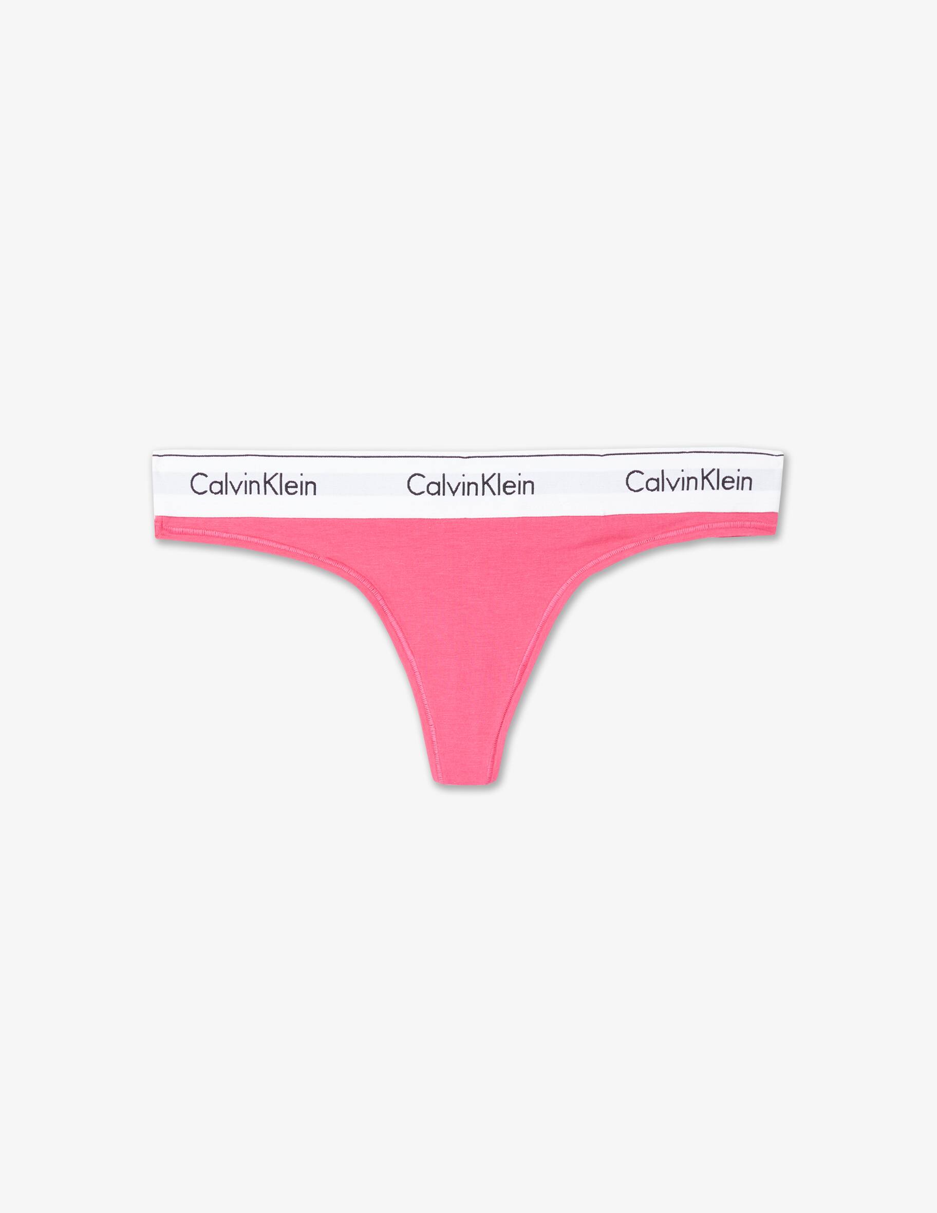 Shop Calvin Klein Thong Red on Rinascente