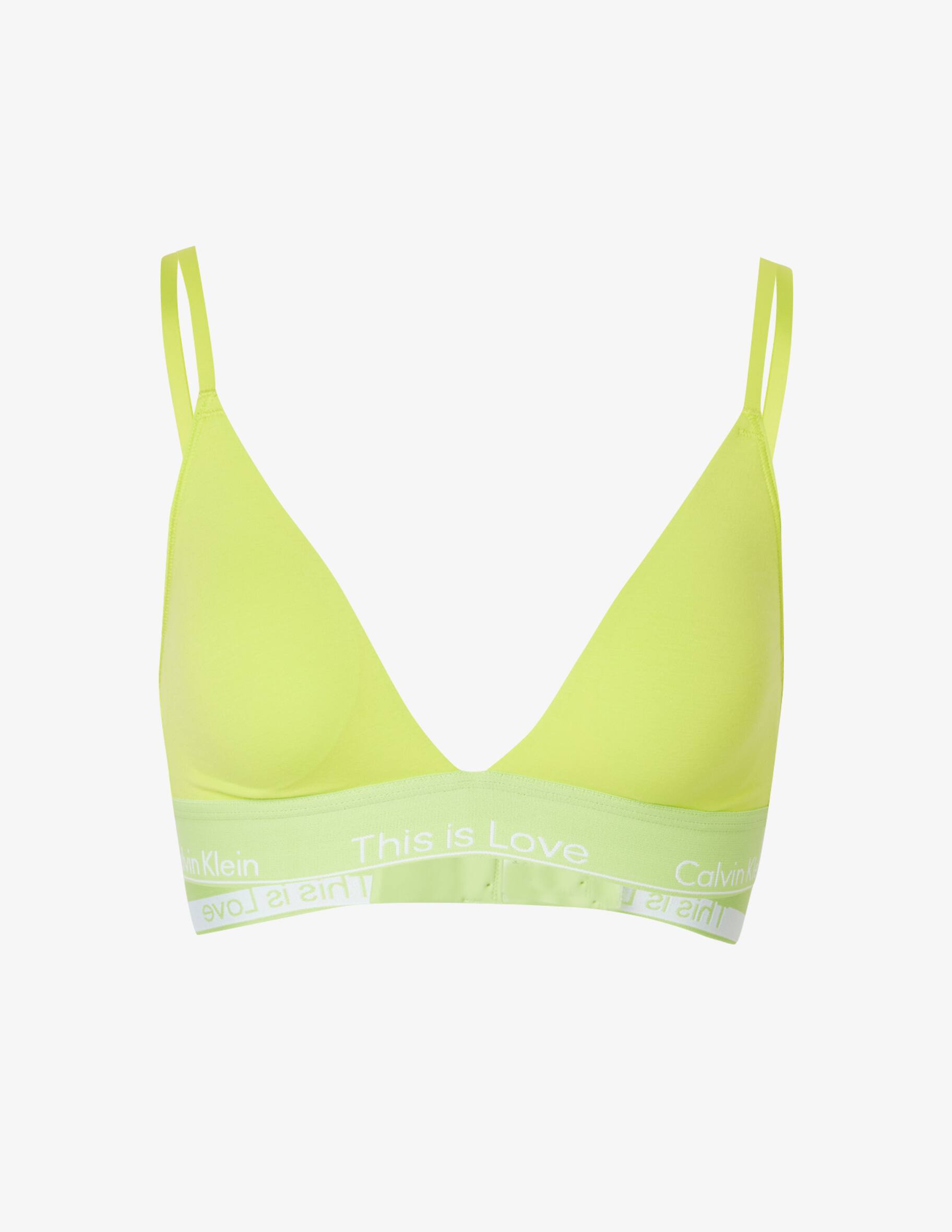 Shop Calvin Klein Light lined triangle bra on Rinascente