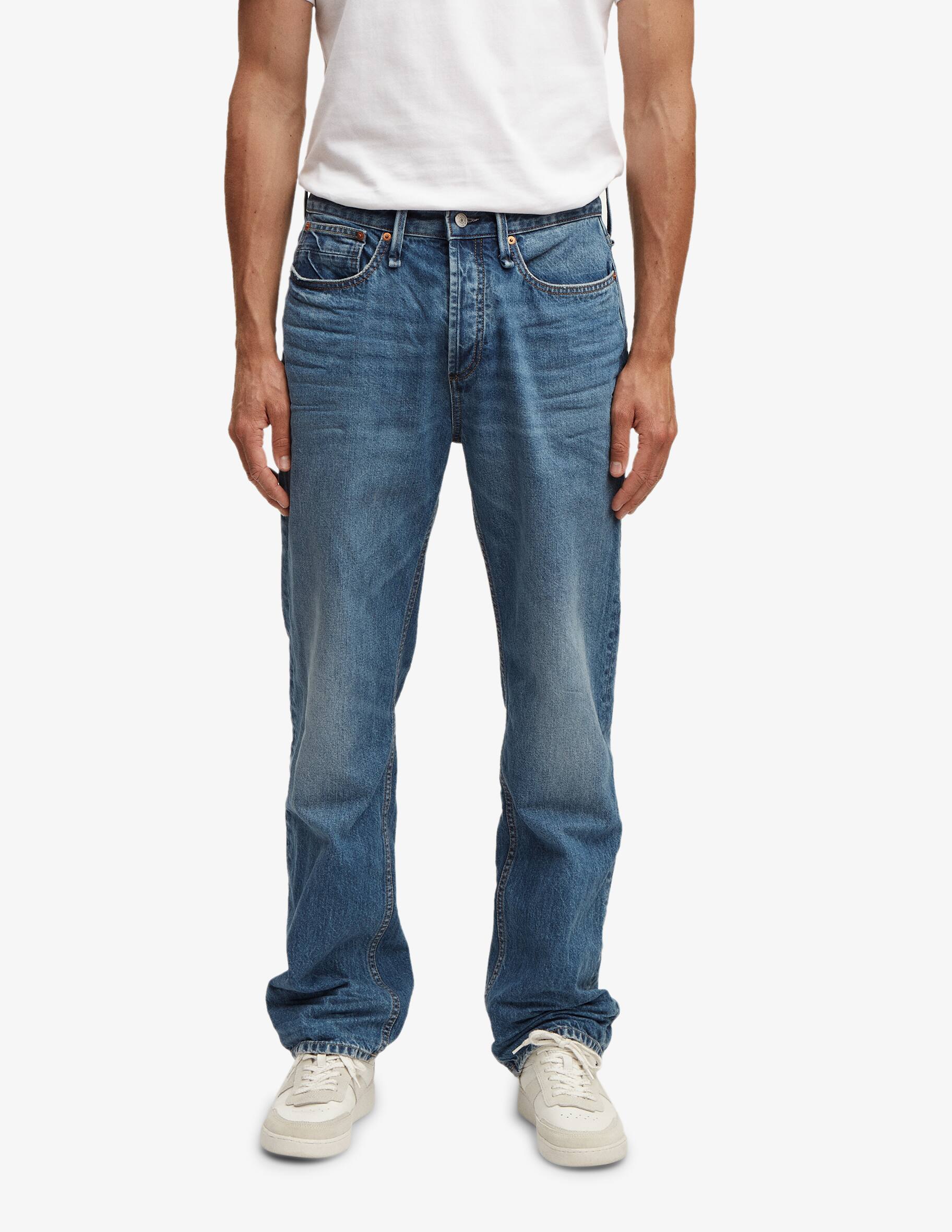 Shop Denham D dagger straight rlxd medio on Rinascente