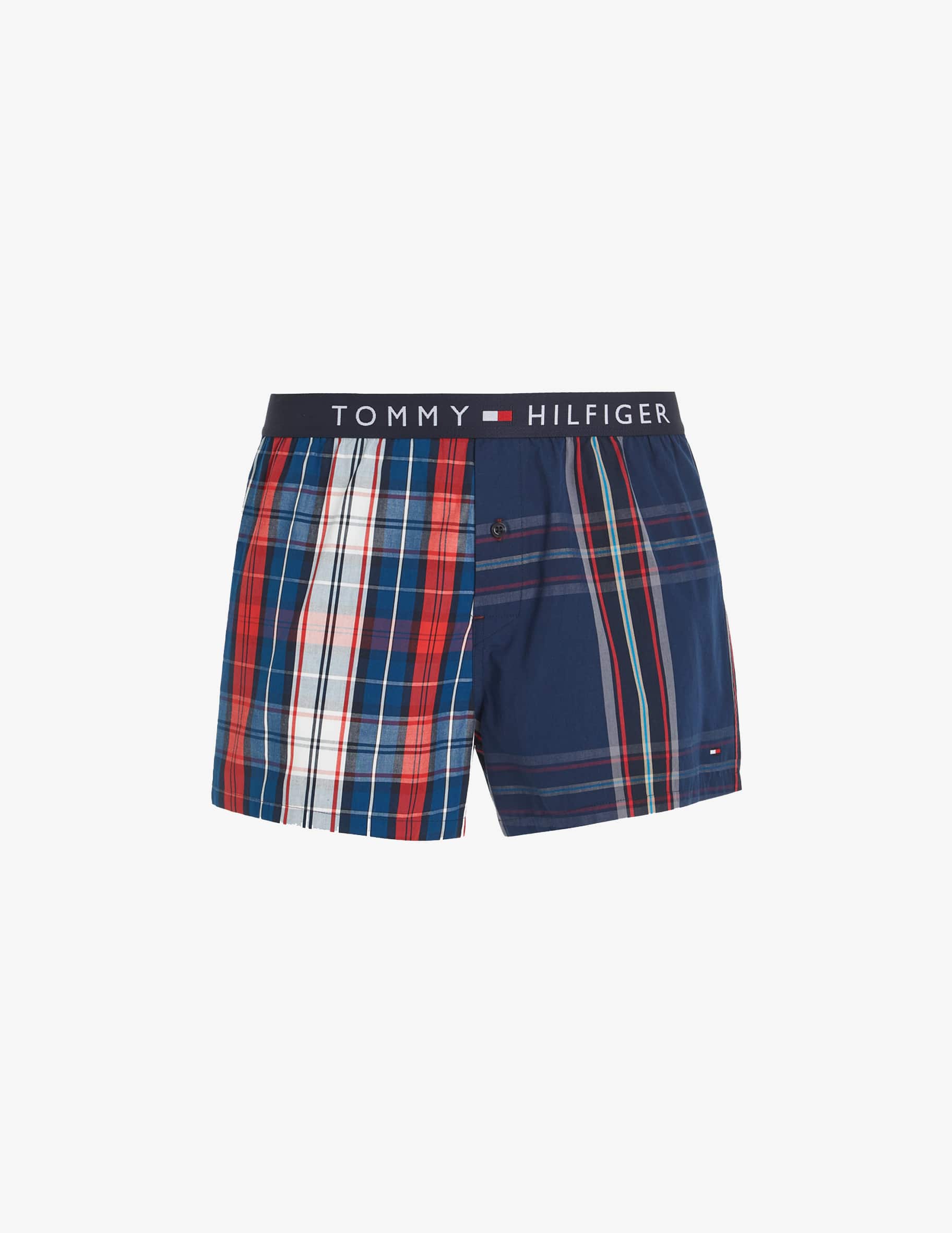 Shop Tommy Hilfiger Woven boxer print on Rinascente