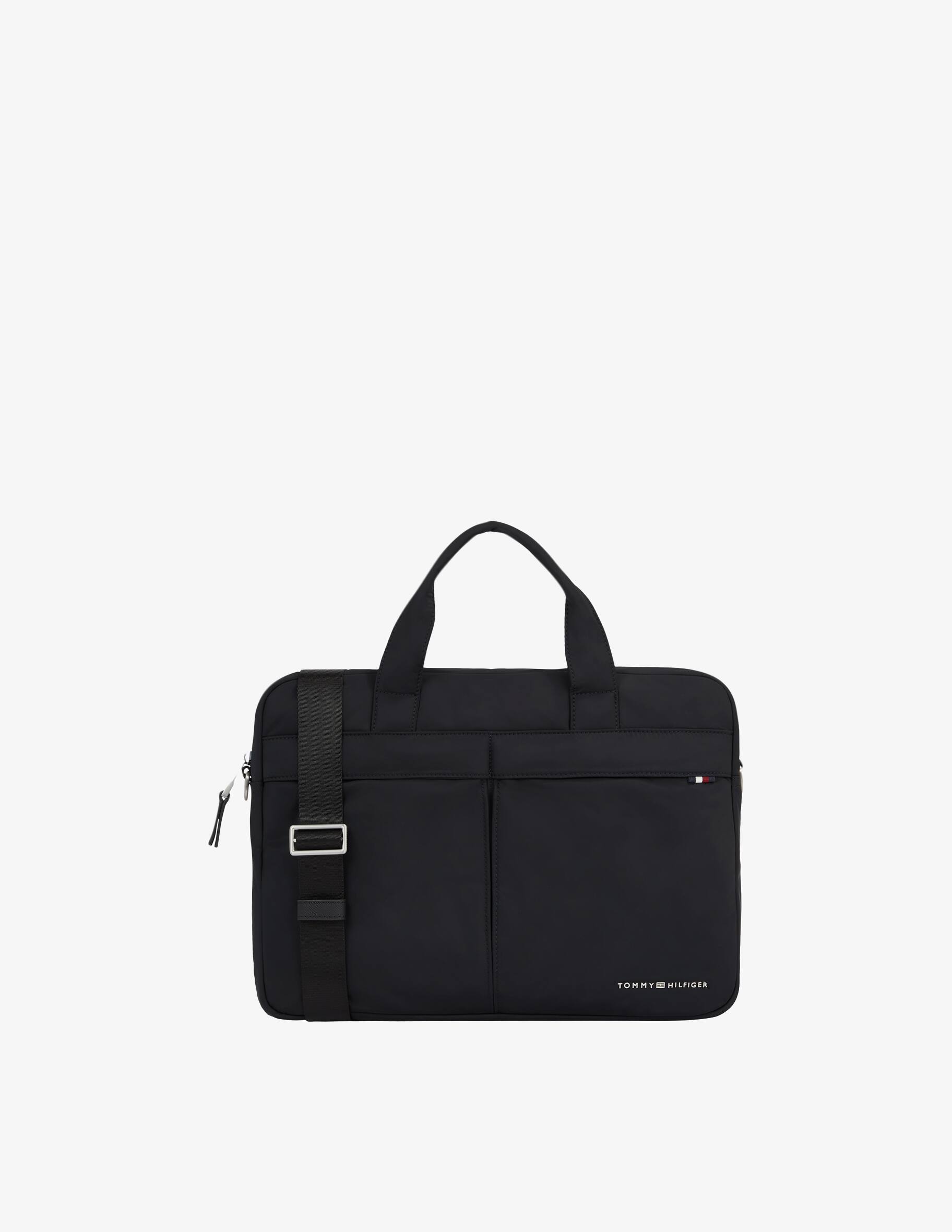 Shop Tommy Hilfiger Signature computer bag on Rinascente