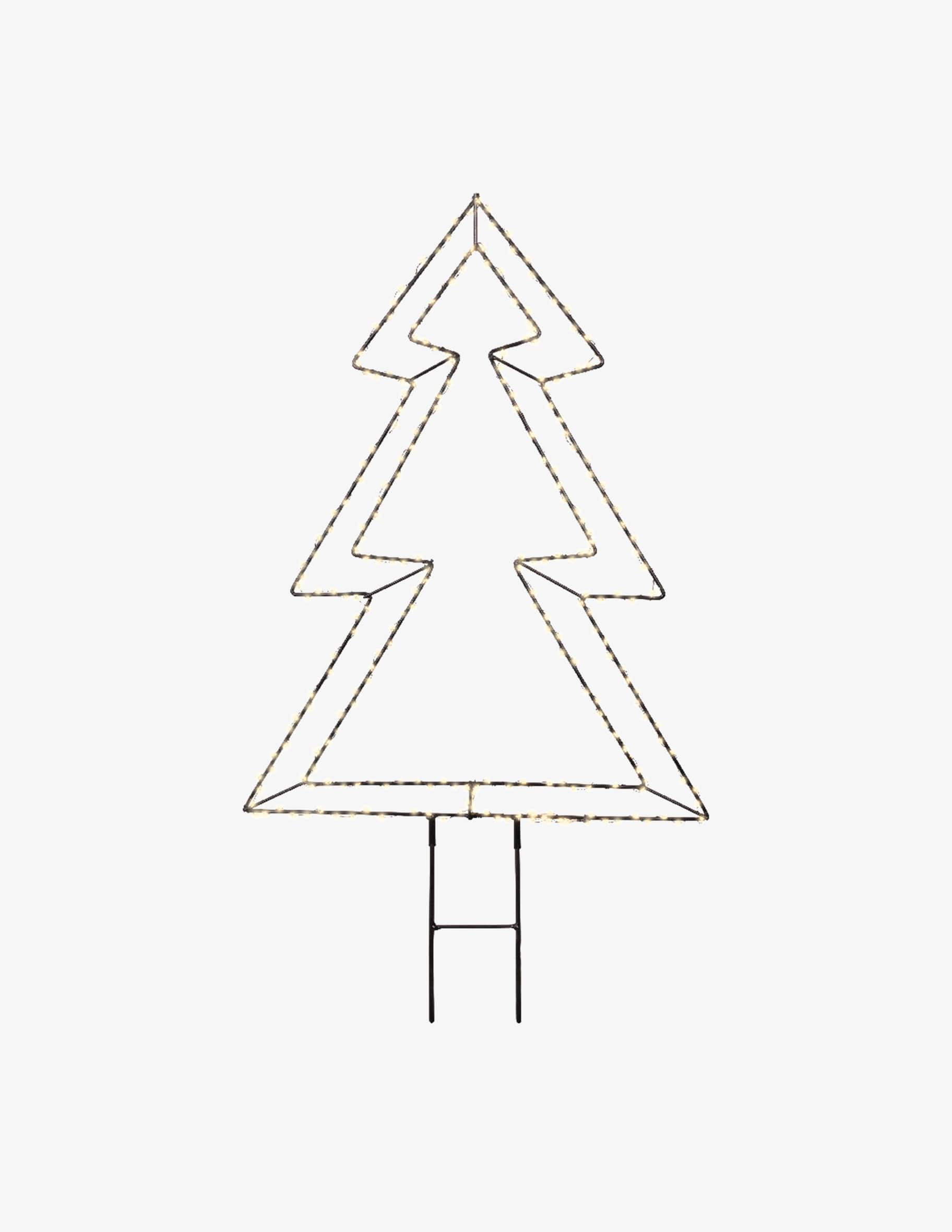 Acquista Kaemingk Albero Outdoor Micro Led Nero/Bianco Caldo su Rinascente