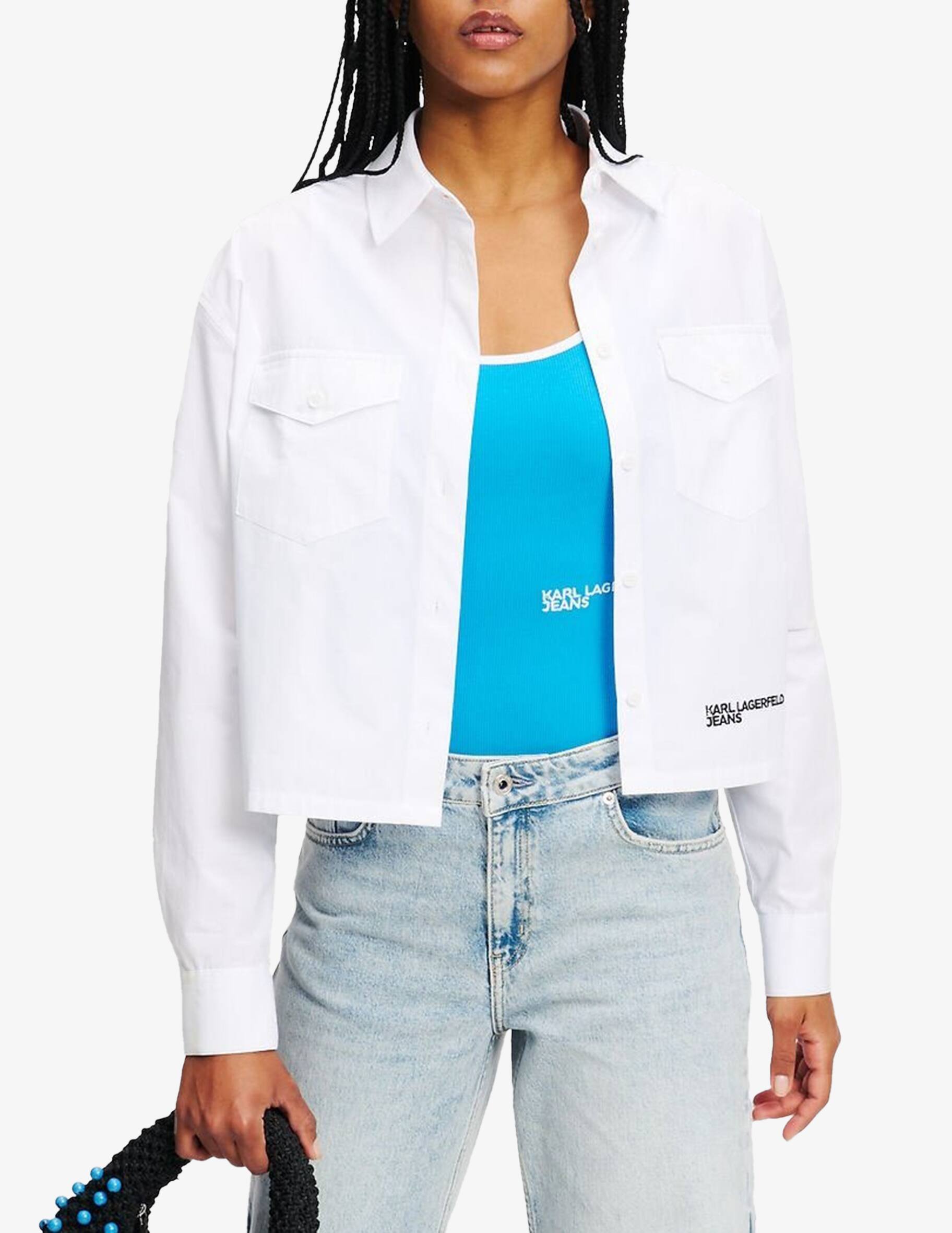Acquista Karl Lagerfeld Camicia logo Karl su Rinascente