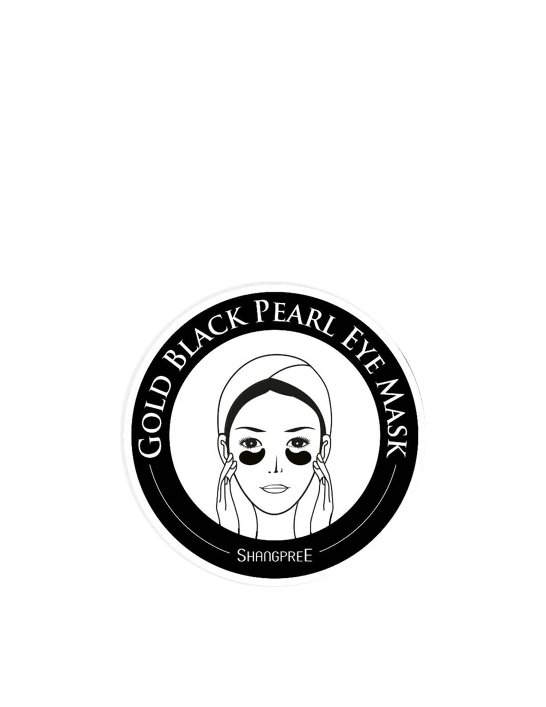 Shop Shangpree Gold Black Pearl Eye Mask on Rinascente