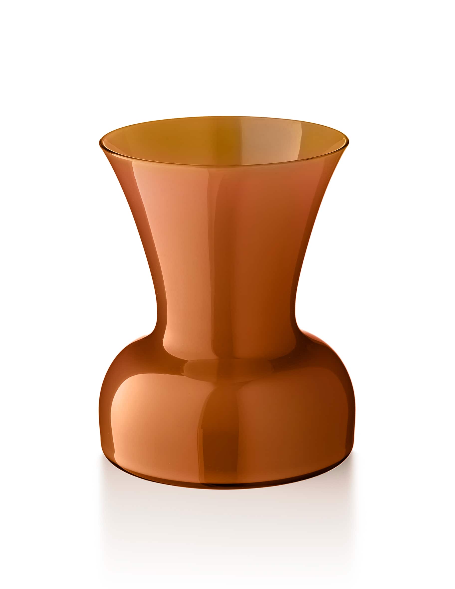 Acquista Salviati Profili Lily small vaso - Marrone su Rinascente