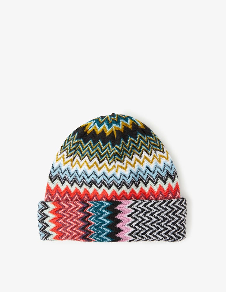 Acquista Missoni Cappello cuffia ZigZag - Multicolor su Rinascente